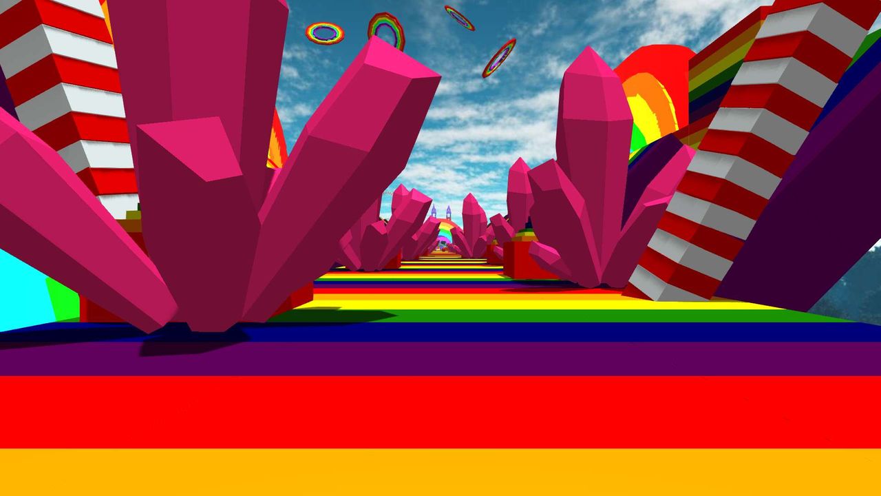 Rainbow run - HiberWorld: Play, Create, Share.