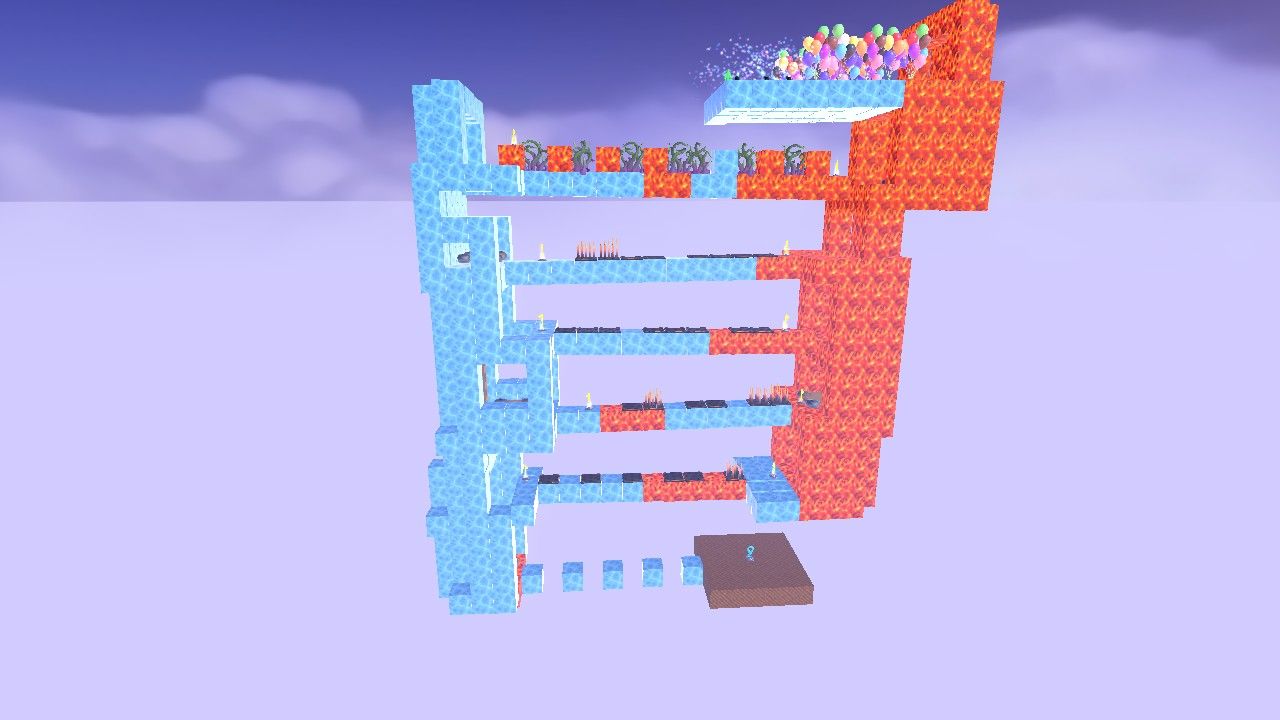 Lava and ice obby - HiberWorld: Play, Create, Share.