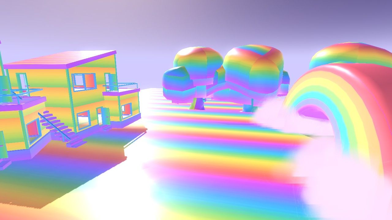 Rainbow land - HiberWorld: Play, Create, Share.