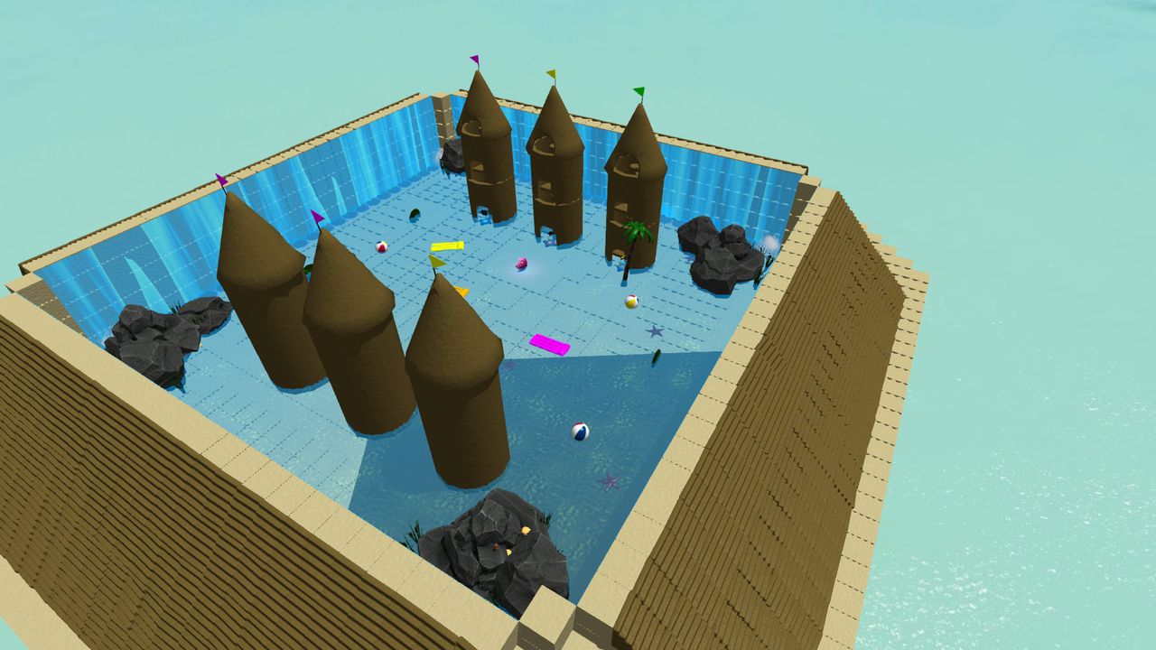 SAND SHOOTER ARENA - HiberWorld: Play, Create, Share.