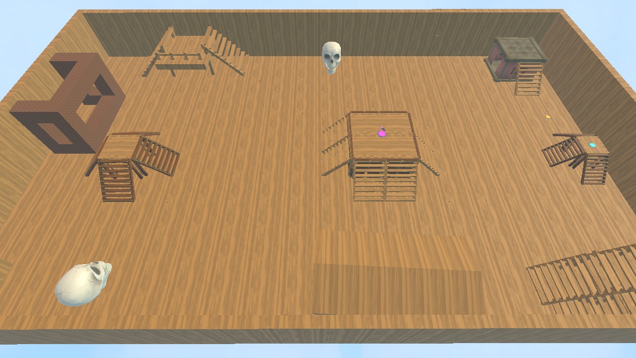 The Wooden Fight | Shooter - HiberWorld: Play, Create, Share.