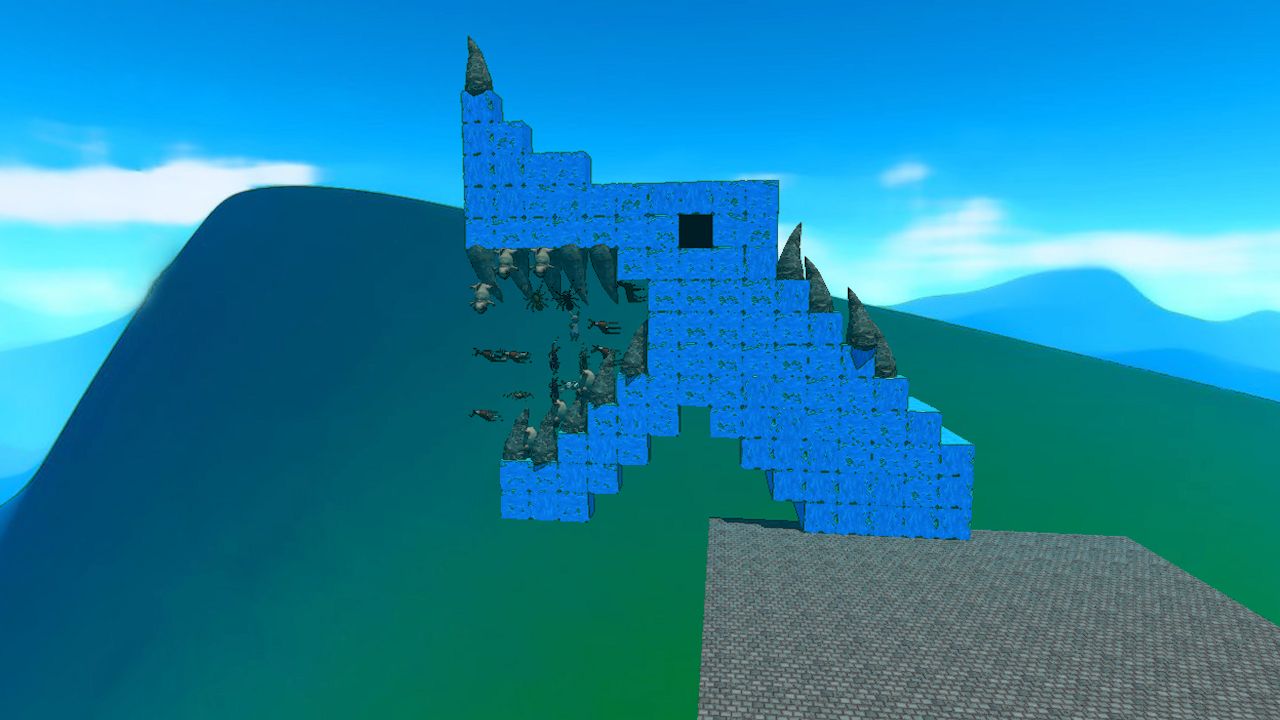 THE HORRIBLE ICE MONSTER -READ DESCRIPTION- - HiberWorld: Play, Create ...