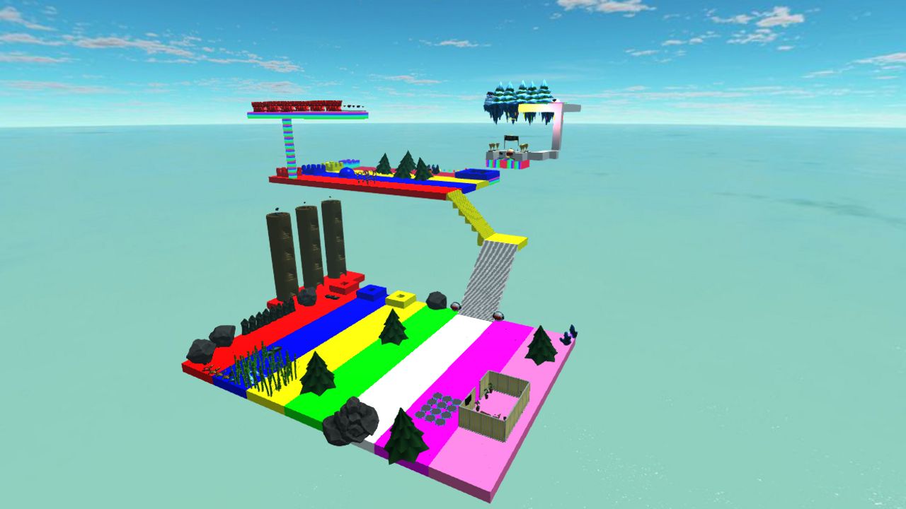 🌈THE RAINBOW BATTLE🌈-NEW UPDATE!!-300-FOLLOWERS-THANKS- - HiberWorld ...