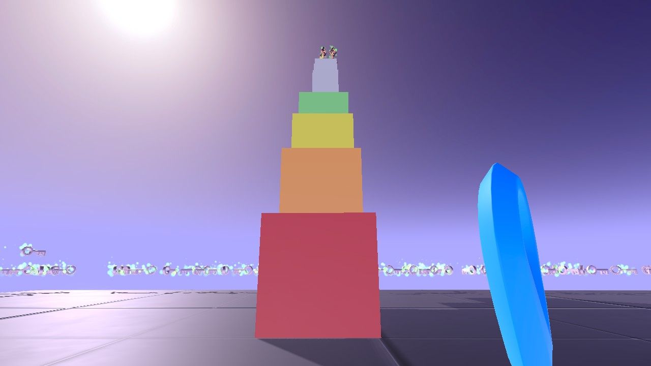 Rainbow stairs - HiberWorld: Play, Create, Share.