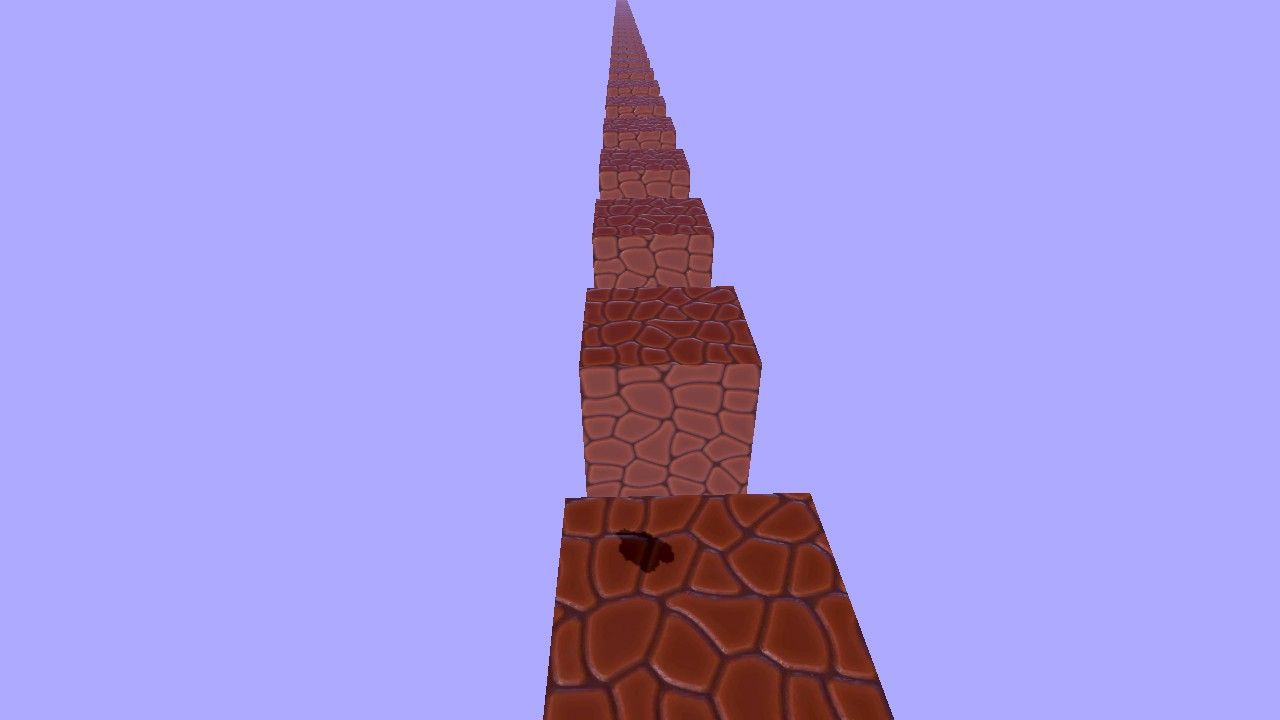 Chocolate Obby One Block Jump - HiberWorld: Play, Create, Share.