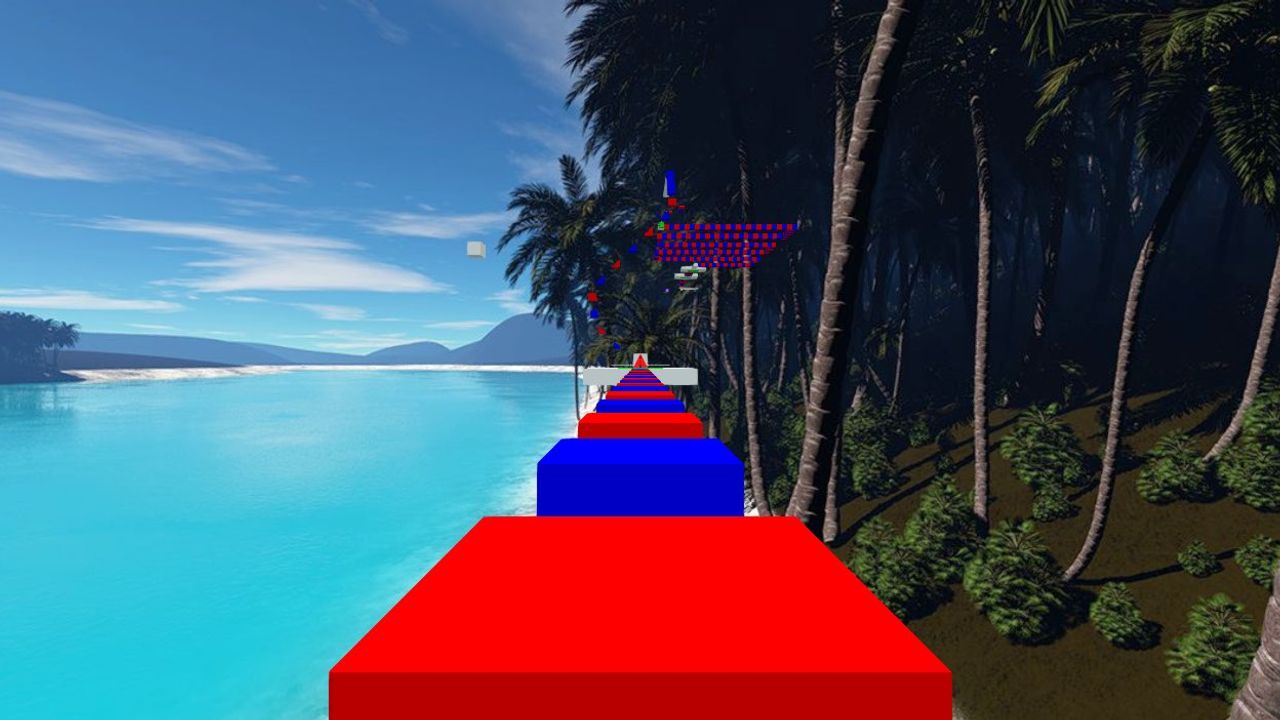 RED AND BLUE OBBY 😁 - HiberWorld: Play, Create, Share.